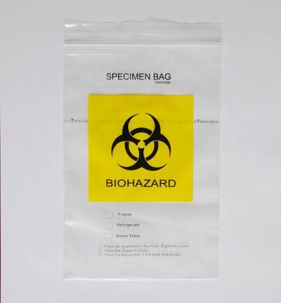 BIO HAZARD SPECIMEN BAGS WITH BIOHAZARD LOGO A - QINGDAO BEAUFY GROUP