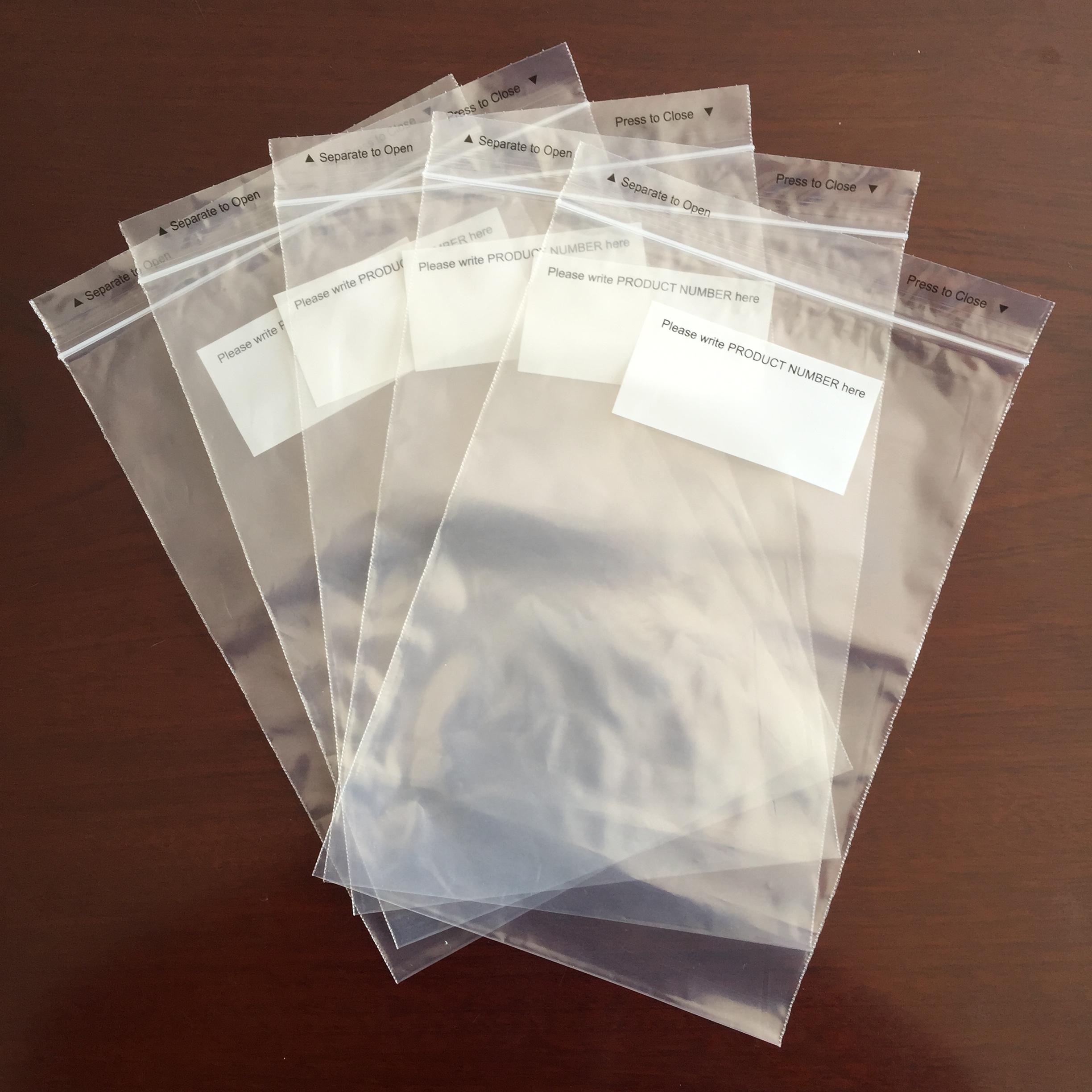 clear plastic zip lock bags with customer printed A-01 - QINGDAO BEAUFY ...