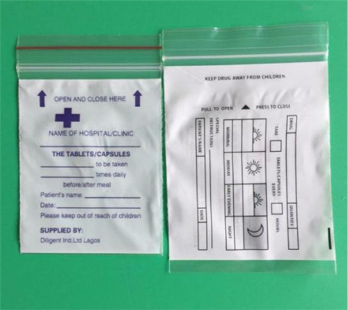 Plastic Medicine Drug Bag W13 - QINGDAO BEAUFY GROUP