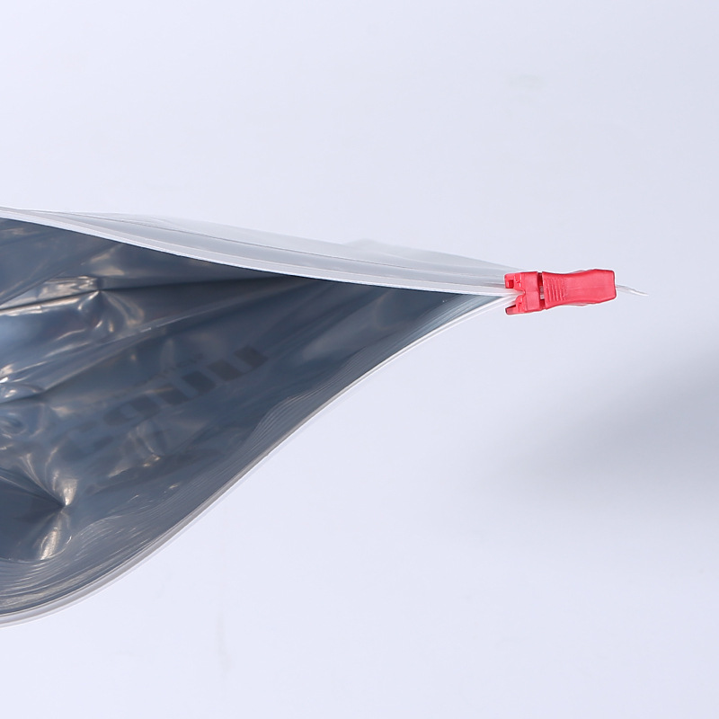 Customized Three Side Sealing Slider Stand Up Pouch Plastic Bag ...