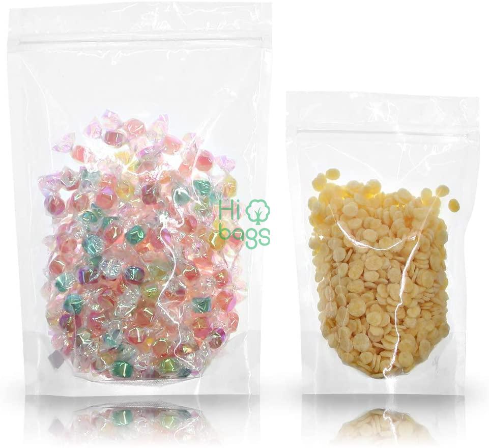 Clear Zip Lock Stand-up Reusable Sealing Food Pouches M - QINGDAO ...