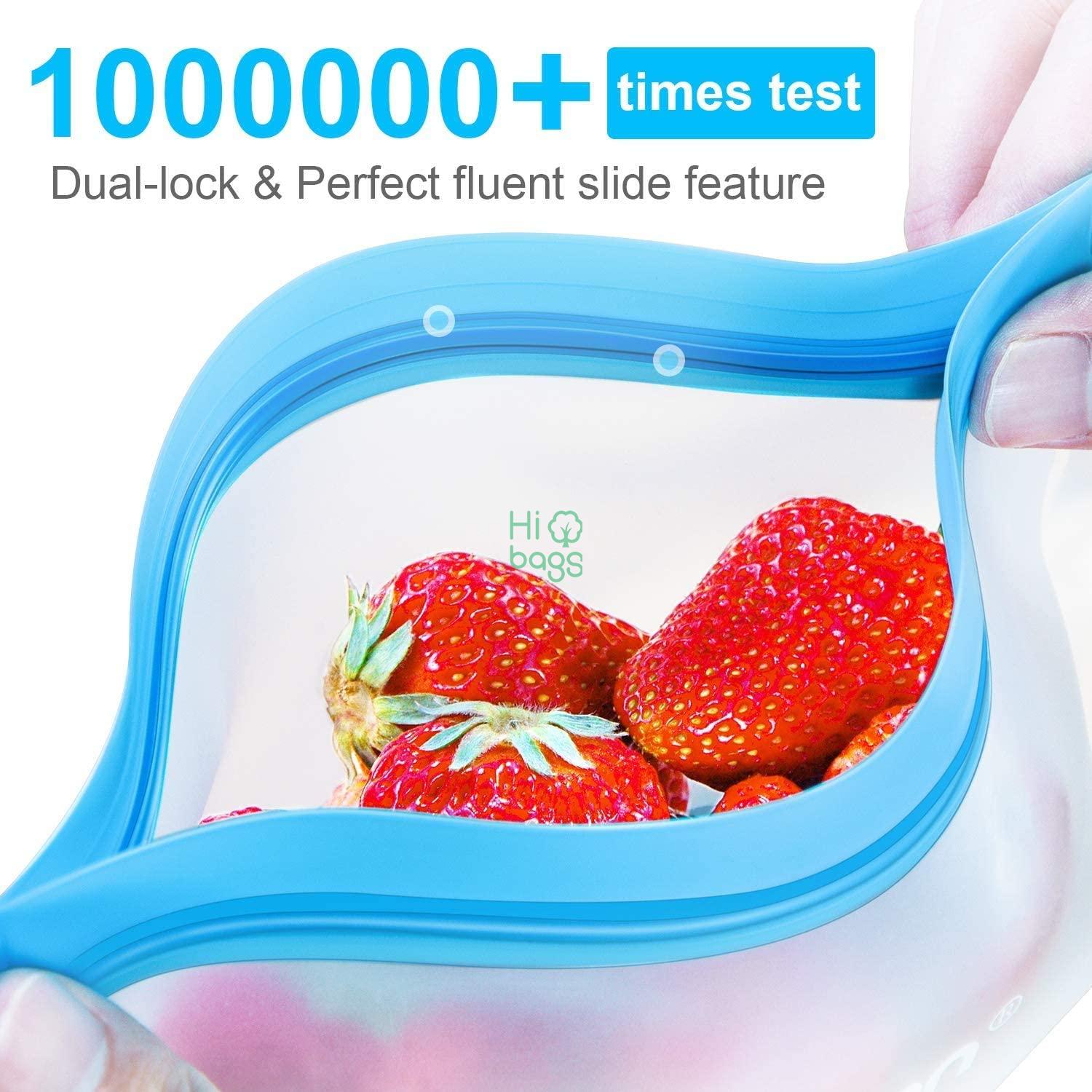 Reusable Small Freezer Large Zip Lock Plastic Bags M - QINGDAO BEAUFY GROUP